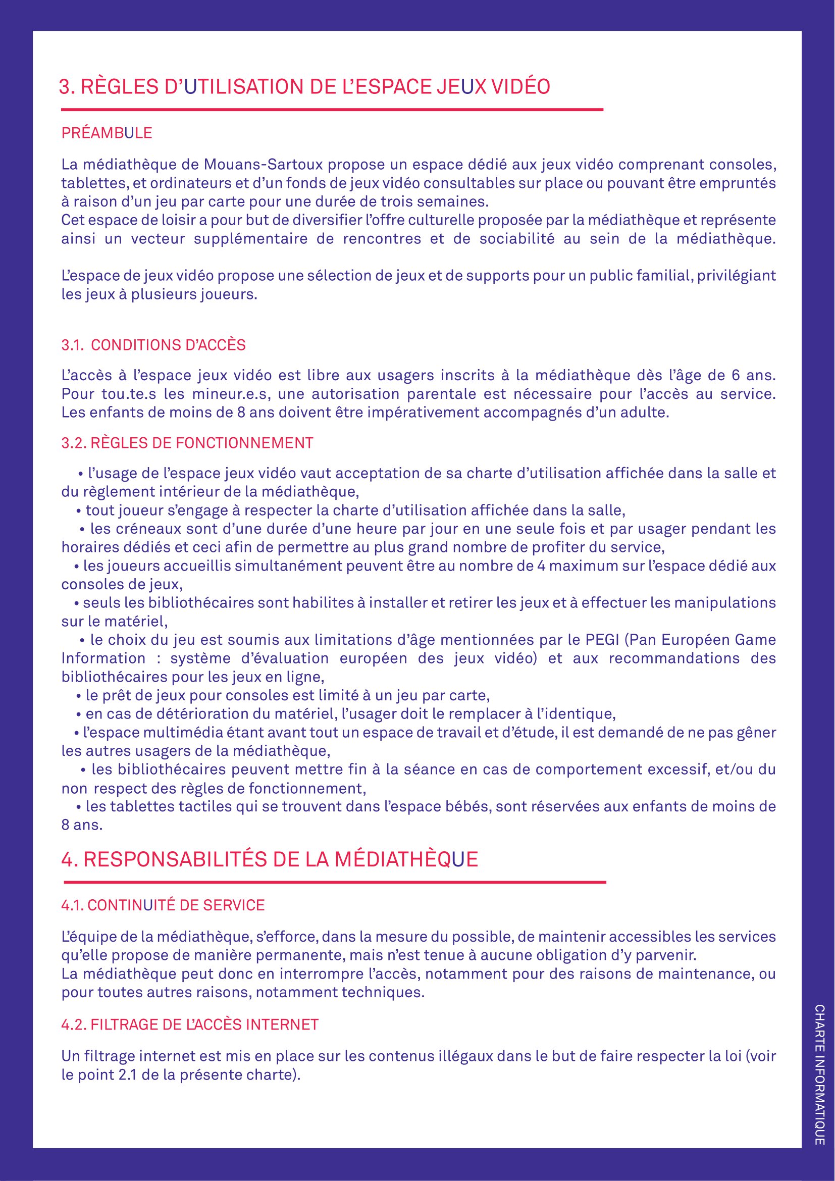 Règlement intérieur - Médiathèque de Mouans-Sartoux